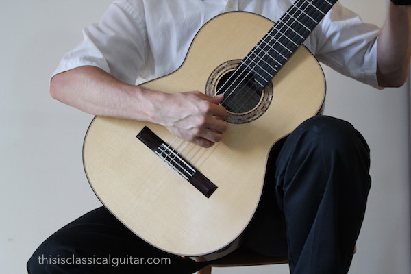Lesson: Right Hand Position for Classical Guitar | This is Classical Guitar