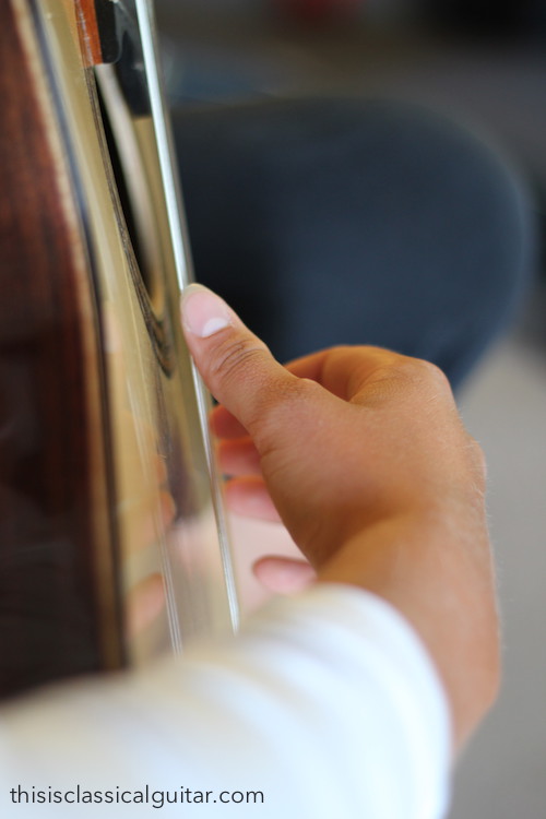 Lesson: Right Hand Position for Classical Guitar | This is Classical Guitar
