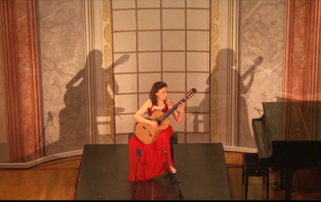 Ana Vidovic plays Cello Prelude No. 1 by Bach | This is Classical Guitar