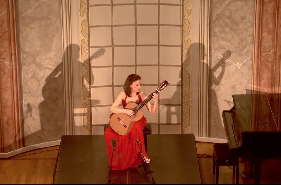 Ana Vidovic plays Sarabande BWV 1007 | This is Classical Guitar