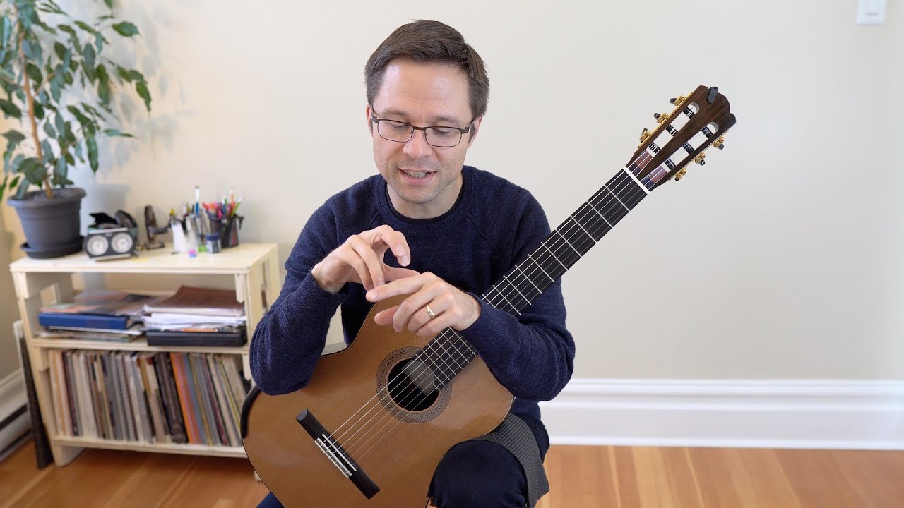 100 Open String Exercises for the Right Hand on Classical Guitar | This ...