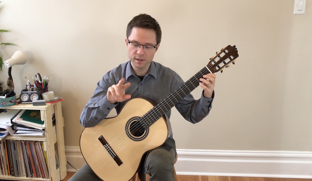 Lesson: Staccato Articulation for Beginner Classical Guitar | This is ...