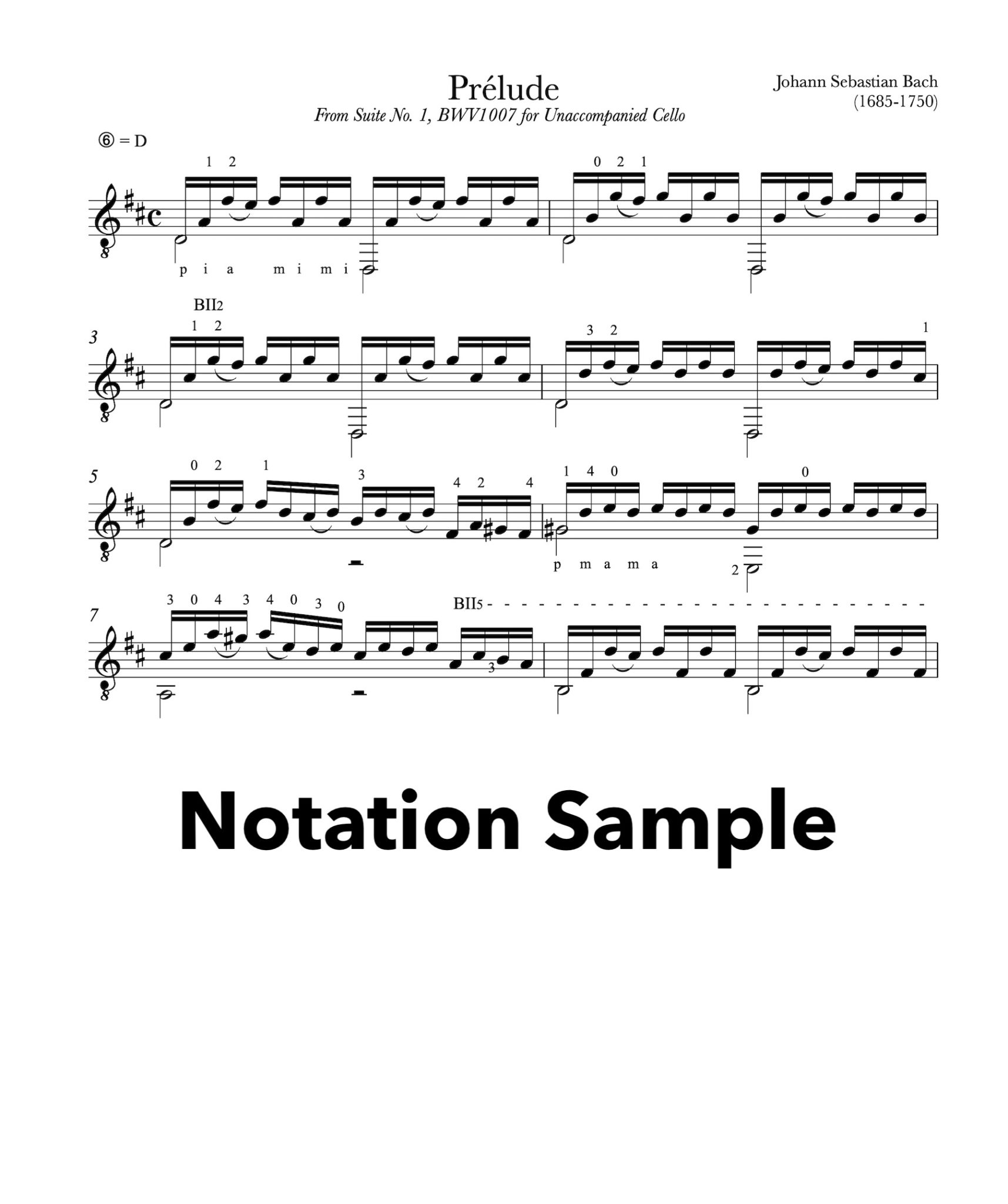 Bach Prelude And Cello Suite No 1 Bwv 1007 Pdf Sheet Music This Is