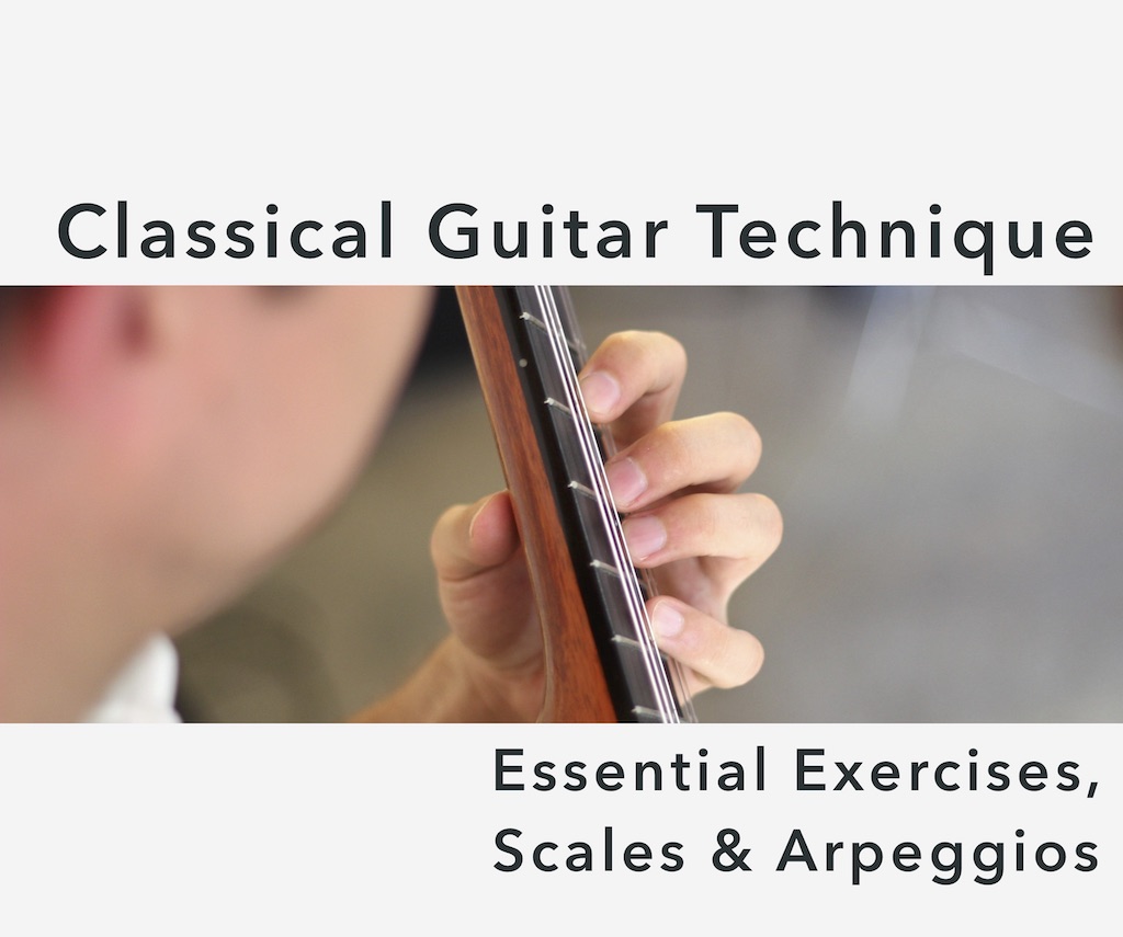 100 Open String Exercises for the Right Hand on Classical Guitar | This ...
