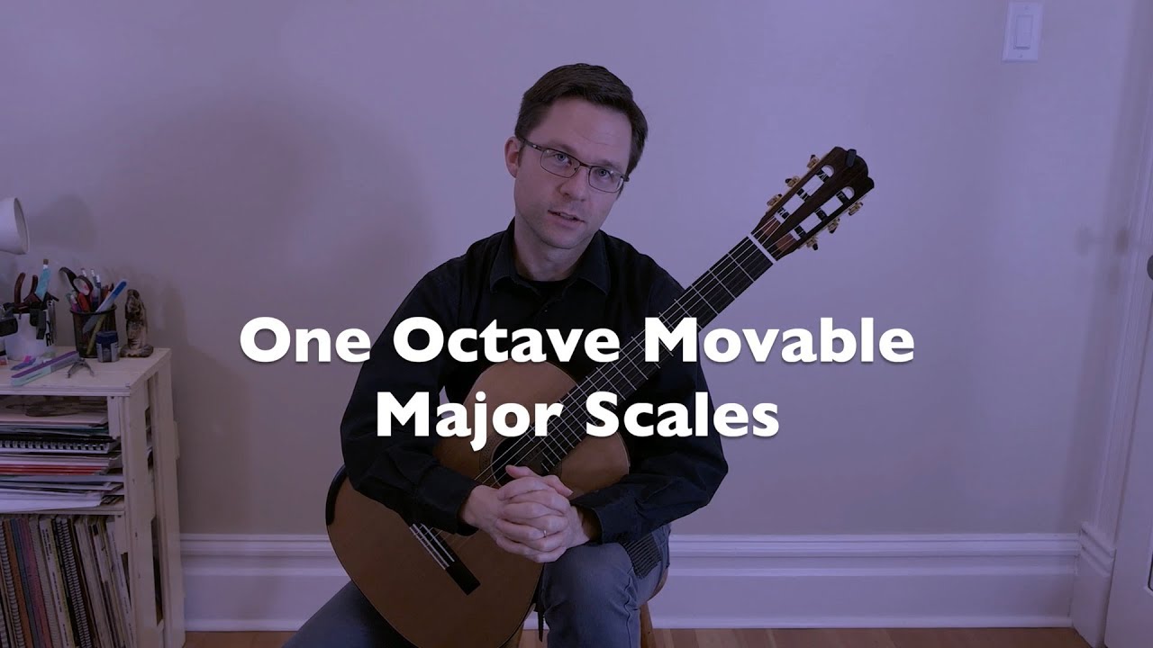 Lesson: One Octave Movable Major Scales | This is Classical Guitar