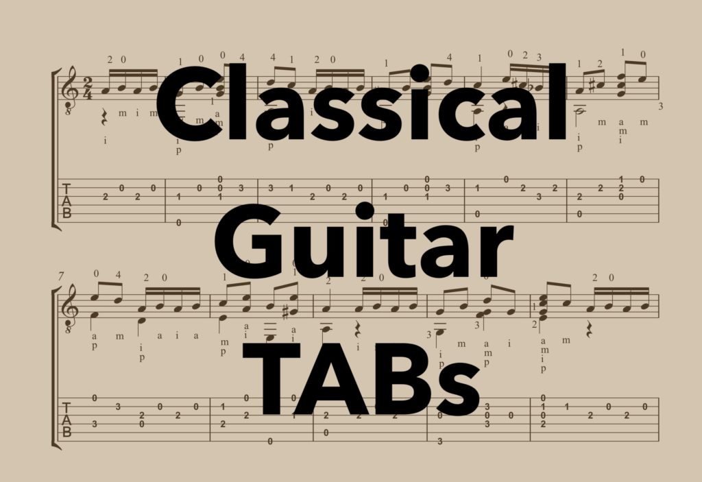 Classical Guitar Tabs Free Pdfs This Is Classical Guitar