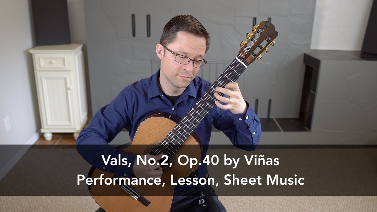 Vals by Vinas - Lesson & PDF Sheet Music for Guitar | This is Classical ...