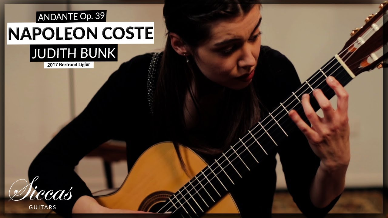 Judith Bunk Plays Andante, Op.39 by Coste | This is Classical Guitar