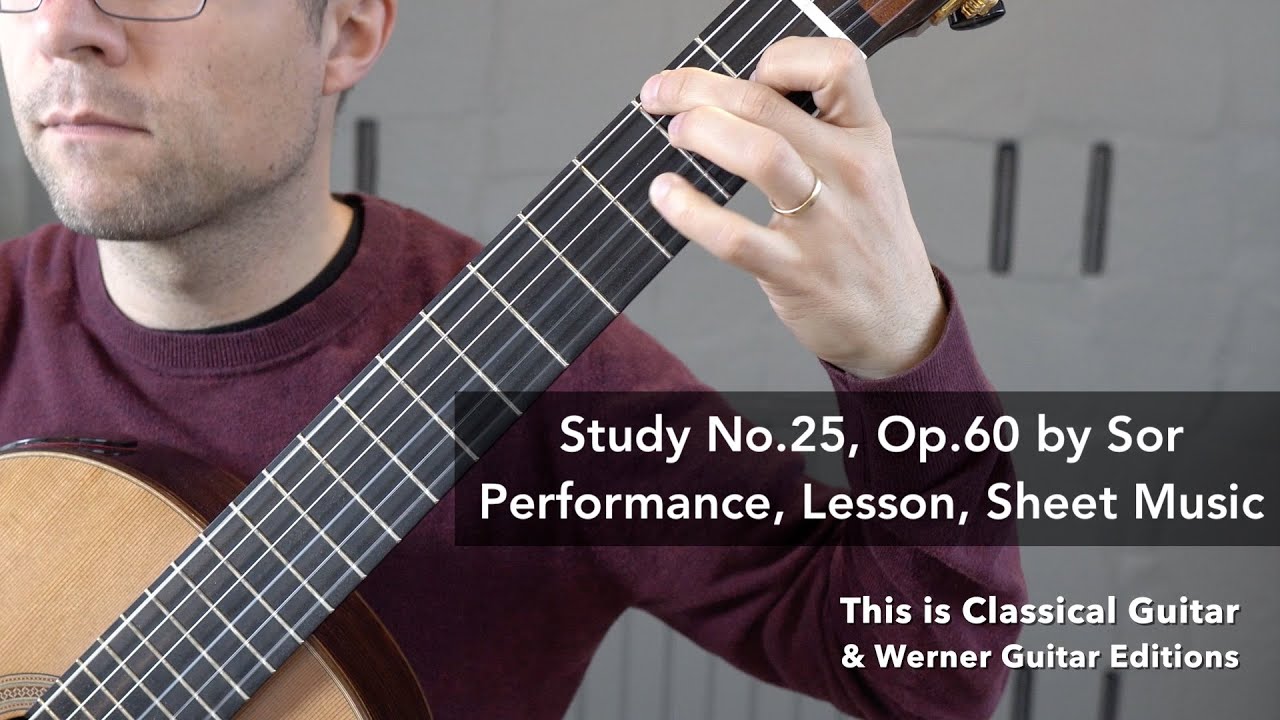 Fernando Sor Sheet Music and Lessons for Classical Guitar | This is ...