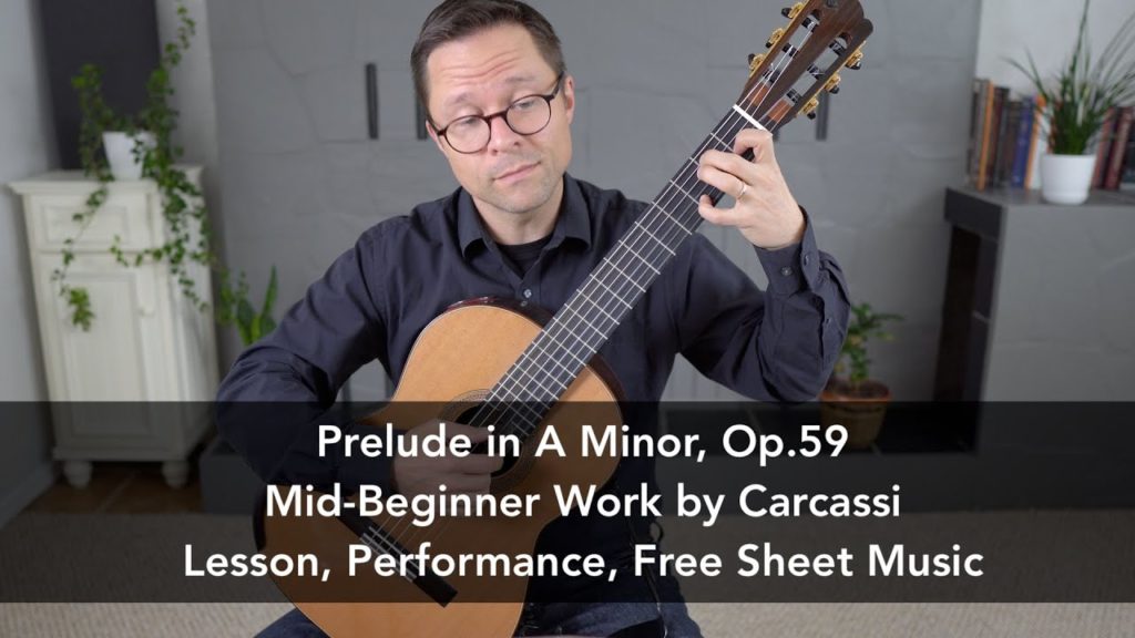 Matteo Carcassi Sheet Music with Videos | This is Classical Guitar