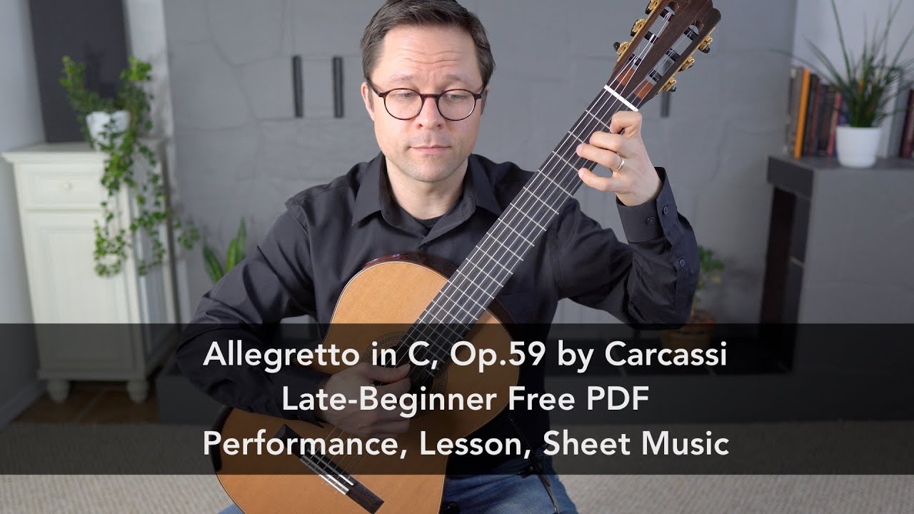 Matteo Carcassi Sheet Music with Videos | This is Classical Guitar