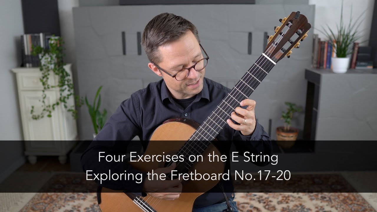 Exploring the Fretboard No.17-20: Four Exercises on the High E String ...
