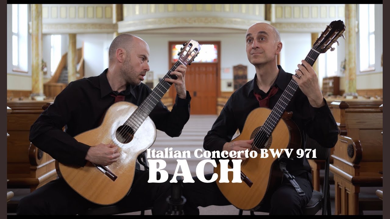 SoloDuo Play Italian Concerto, BWV 971 by Bach | This is Classical Guitar