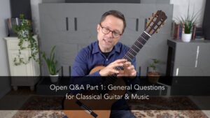 Lesson: Left Hand Technique for Classical Guitar | This is Classical Guitar